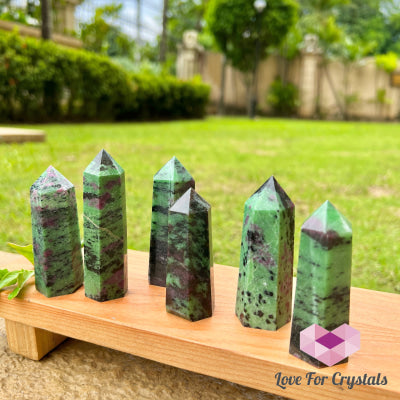 Ruby Zoisite Tower Points (Tanzania) – Love for Crystals (Philippines)